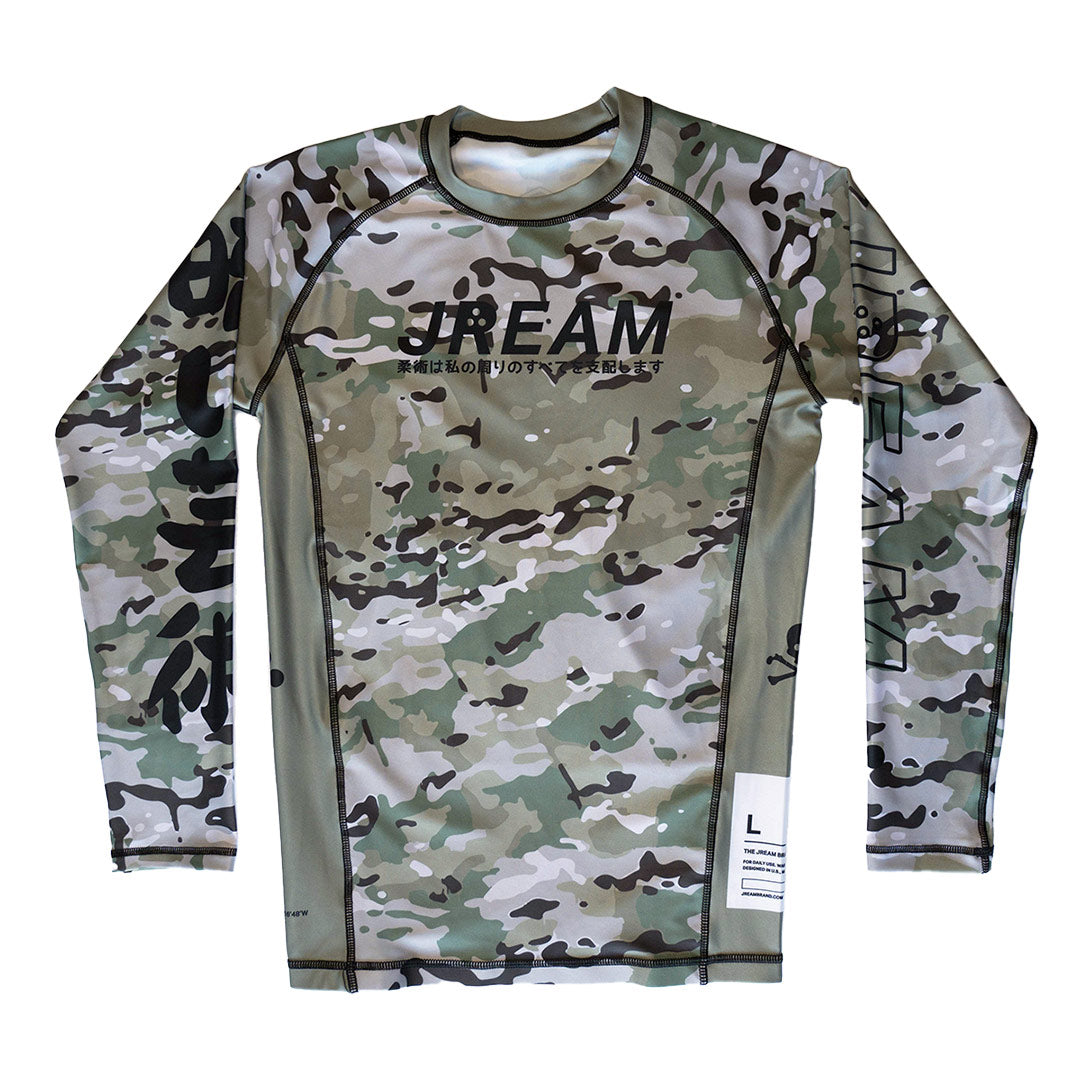 JREAM Camo Rashguard