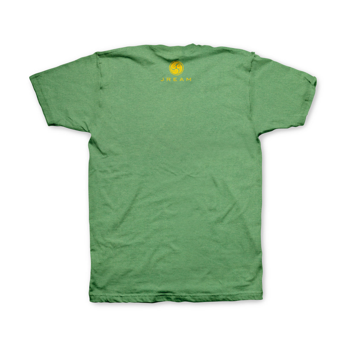 Mitsudomoe Tee — Heather Green – JREAM